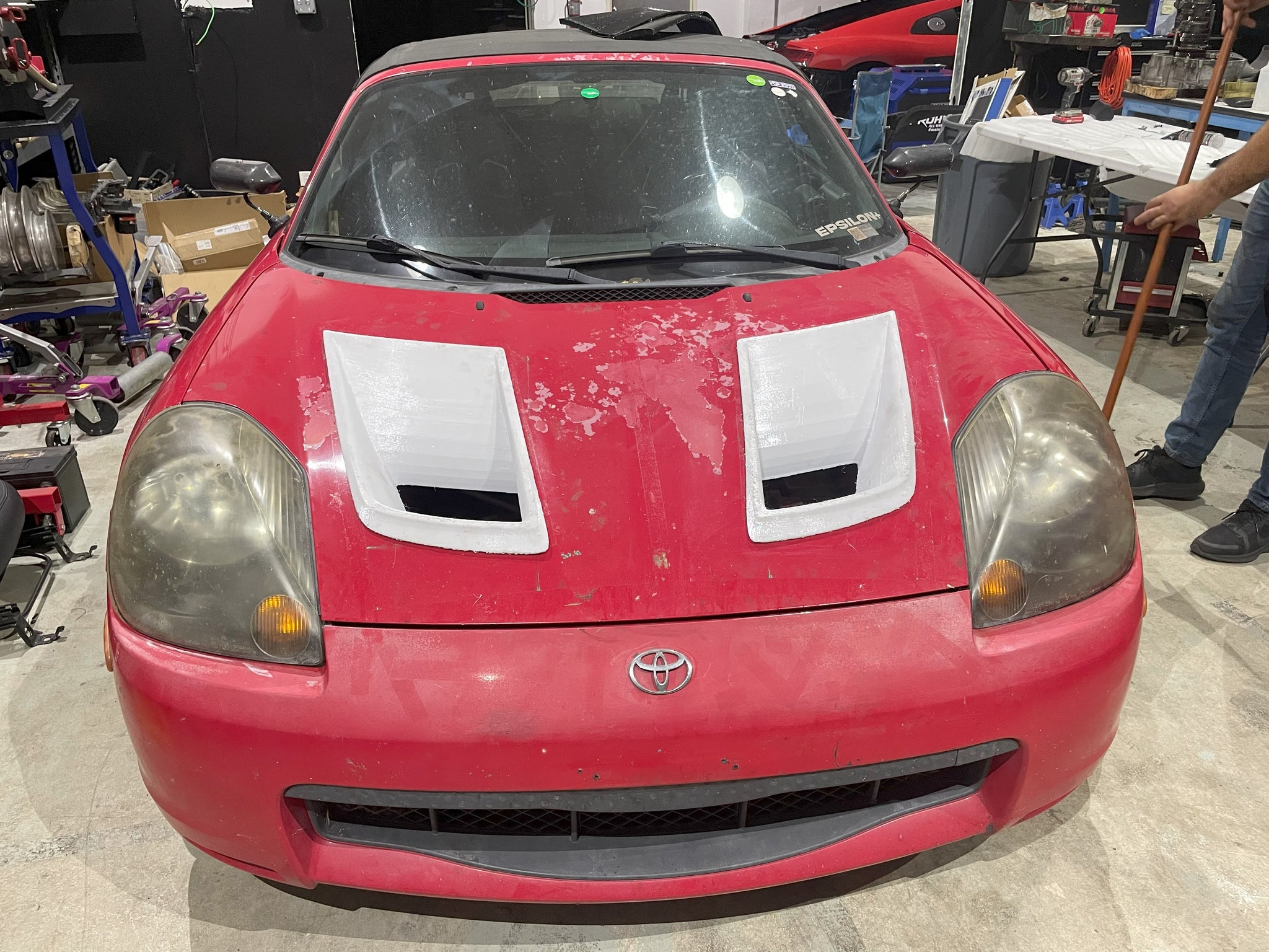 EPSILON+ Hood Vents – Toyota MR2 Spyder (ZZW30, 2000-2005) – Epsilon+ ...