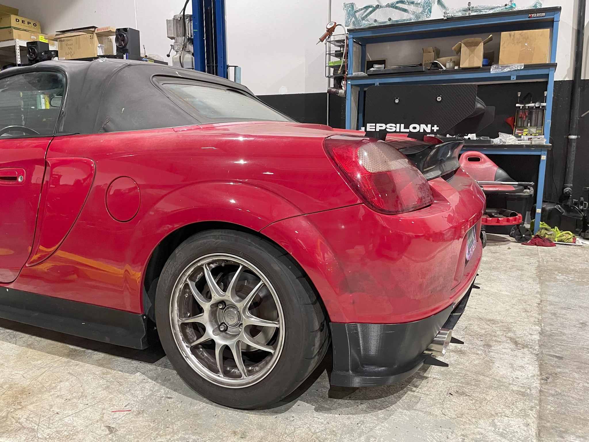 EPSILON+ Rear Wing – Toyota MR2 Spyder (ZZW30, 2000-2005) – Epsilon+ ...