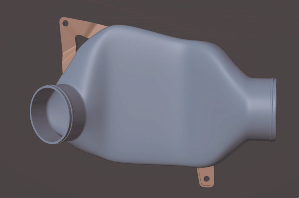 EPSILON+ Front Brake Duct Kit - Subaru Impreza Sedan/Wagon (GD/GG, 02 ...